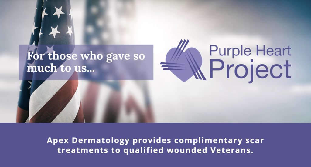 Scar Revisions & The Purple Heart Project - Apex Skin